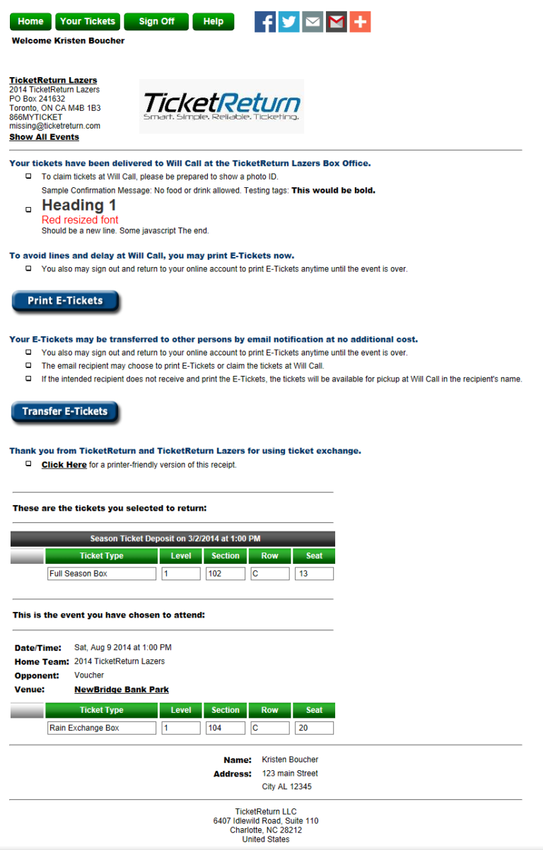Ticket Help – Ridgefield Raptors